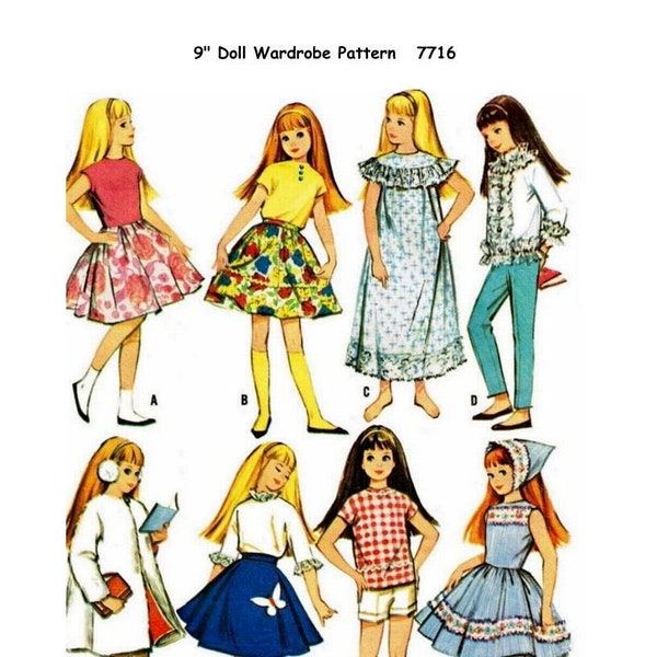 Barbie Sewing Patterns Book - Etsy Canada