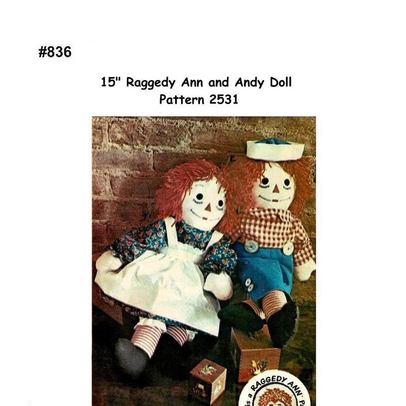 Raggedy Ann Pattern - Etsy