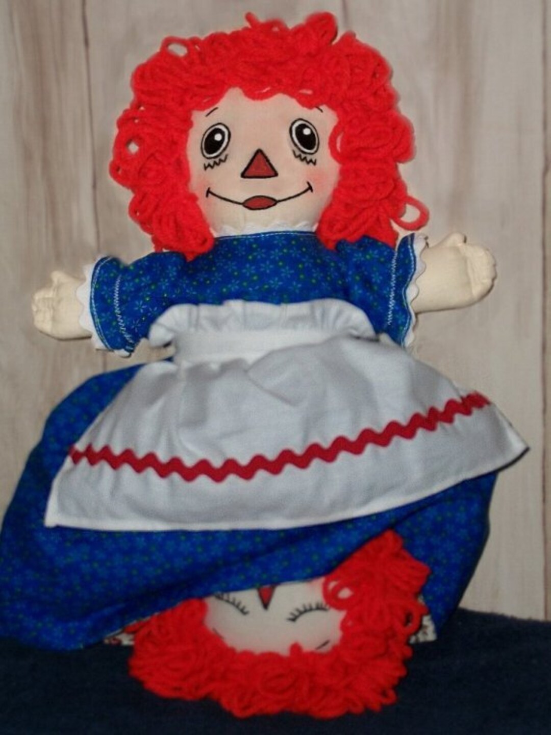 E520 Digital PDF of 15" Raggedy Ann Topsy/turvy Pattern - Etsy