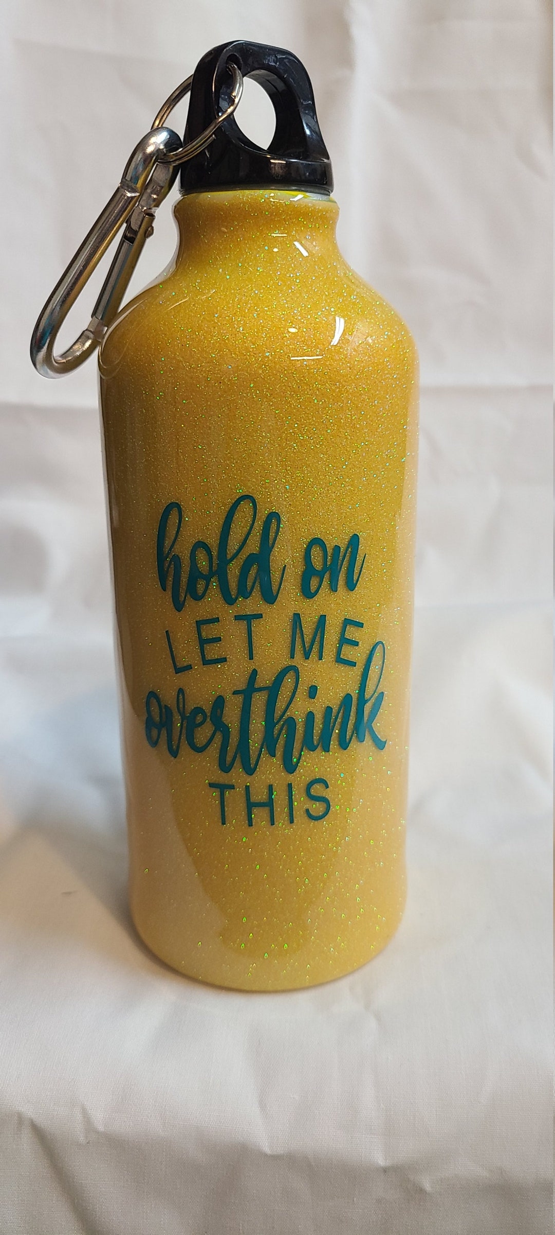 Epoxy Customizable Aluminum Water Bottle 20oz Yellow - Etsy