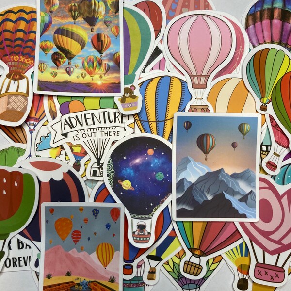 Air Balloon Stickers - Etsy