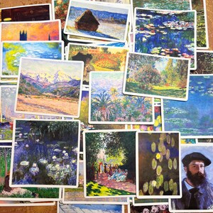 Claude Monet Laptop Stickers - Etsy
