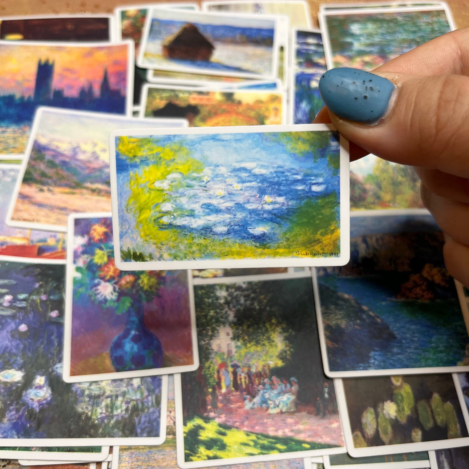 Claude Monet Laptop Stickers - Etsy