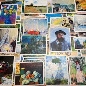 Claude Monet Laptop Stickers - Etsy