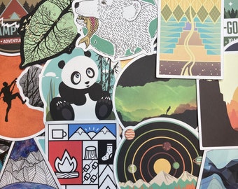 Ocean Waves Laptop Stickers | Etsy