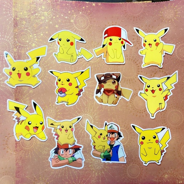 Pikachu Sticker - Etsy