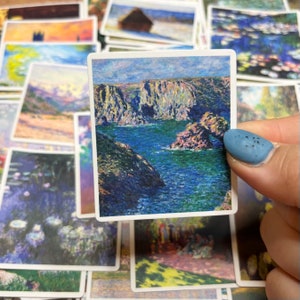 Claude Monet Laptop Stickers - Etsy