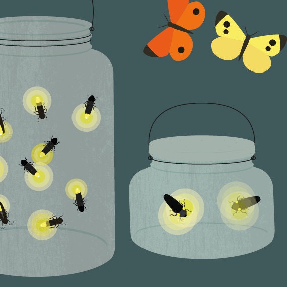 Bug Jar Clipart