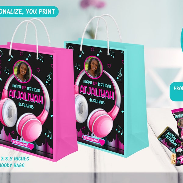 Custom Party Bags - Etsy