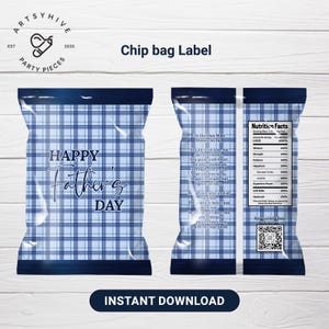 Fathers Day Gifts for Dads, Printable, Chip Bag, Candy Bar, Wine Label ...
