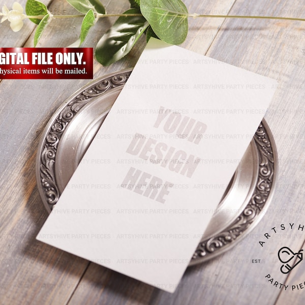 Custom Menu Cards - Etsy