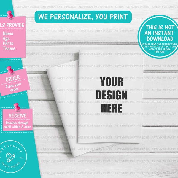 Custom Activity Book - Etsy