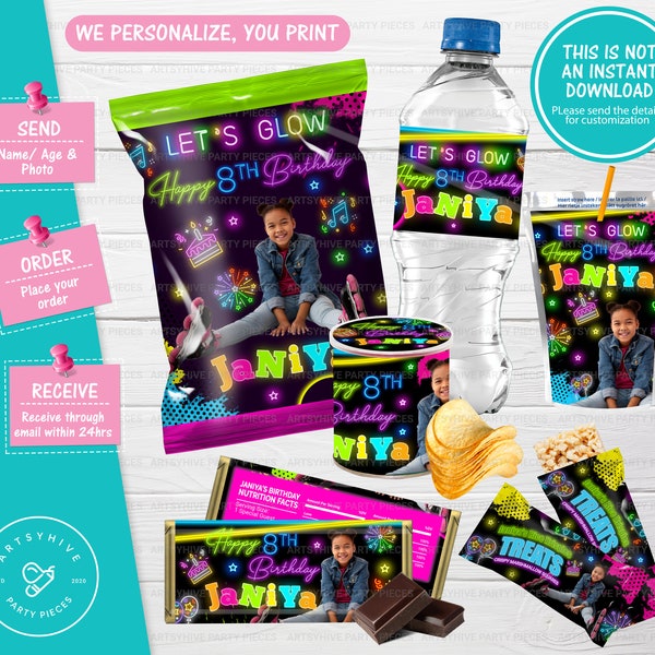 Glow in the Dark Party - Etsy