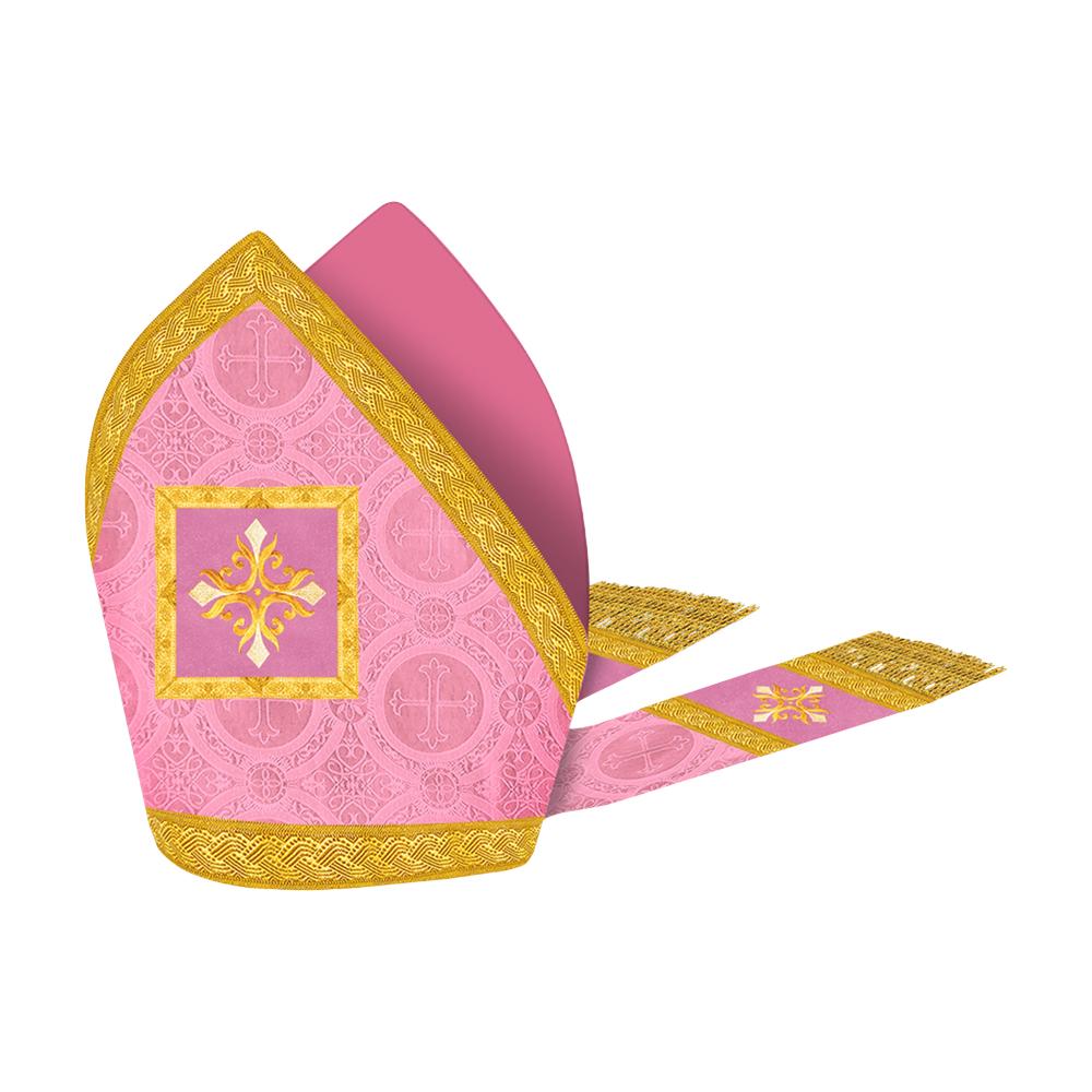 Bishop' Mitre Vestment With Embroidered Designer Cross Motif - Etsy