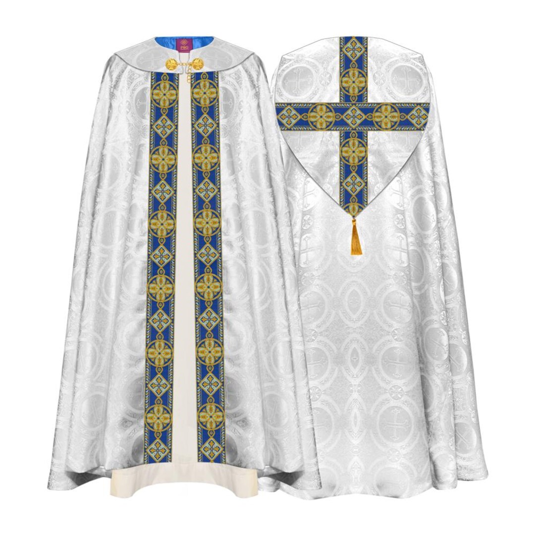 Handcrafted Gothic Cope Vestment With Braided Orphrey - Etsy