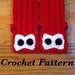 PDF File Pattern Baymax / Big Hero 6 / Crochet Fingerless Gloves ...