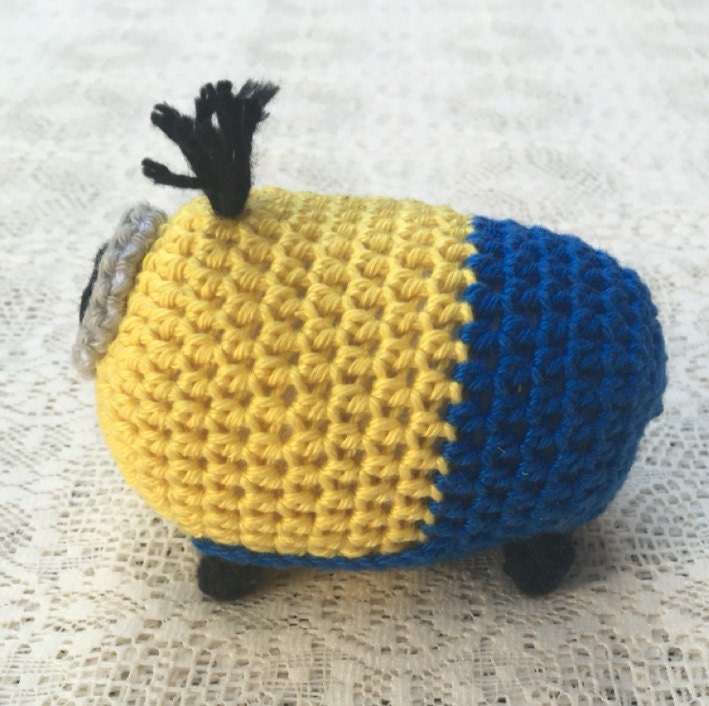 Minion PDF Tsum Tsum Crochet Pattern / Despicable Me / Despicable Me 2 ...
