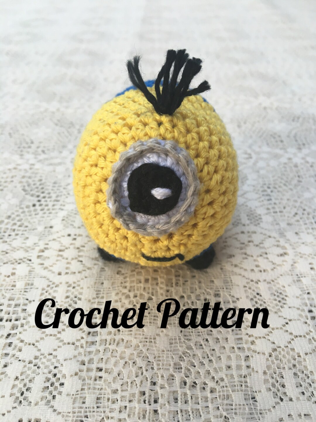 Minion PDF Tsum Tsum Crochet Pattern / Despicable Me / Despicable Me 2 ...