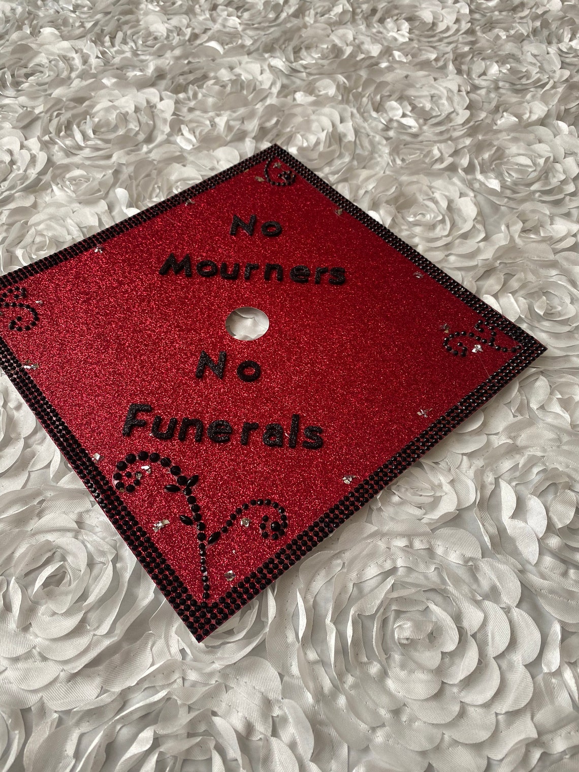 Grad Cap Topper Inspired by Six of Crows / No Mourners No - Etsy