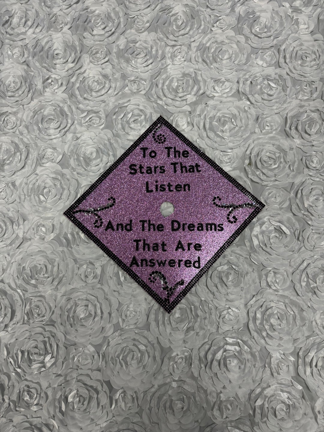To the Star Who Listen Inspired Grad Cap Topper / Graduation / Bookish ...
