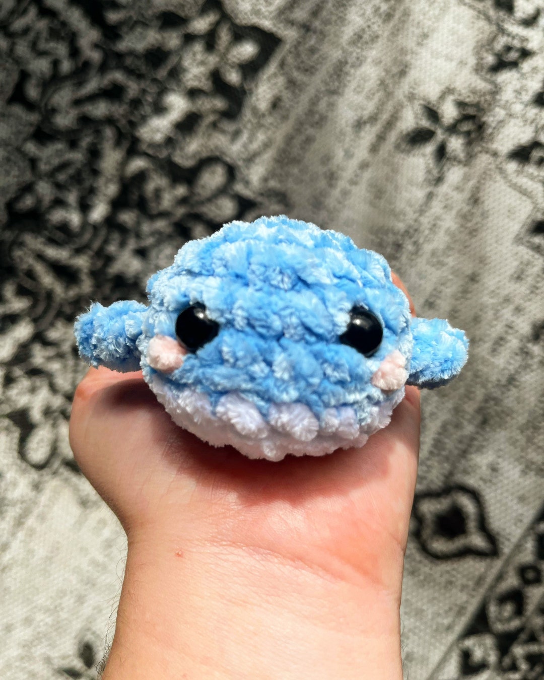 Mini Whale Stress Friend Whale Worry Pet Amigurumi Animal - Etsy