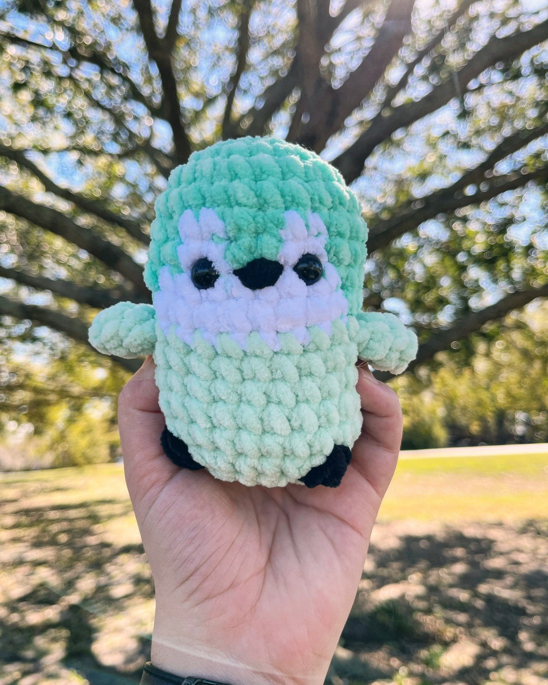 Penguin Stress Friend Amigurumi Penguin Small Stress Friend Worry Pet ...