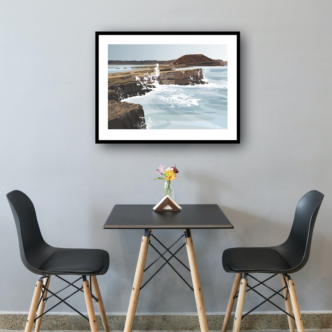 FILEY BRIGG Limited Edition Print. Contemporary Minimal Art - Etsy UK