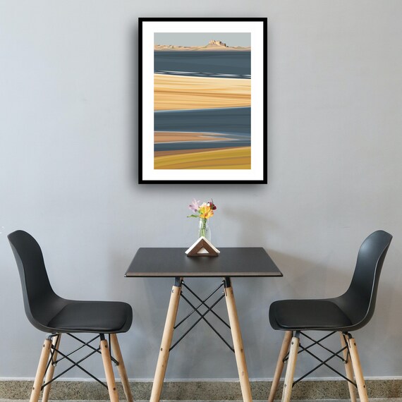 Wall Décor Home & Living Prints LINDISFARNE restful minimal design by ...