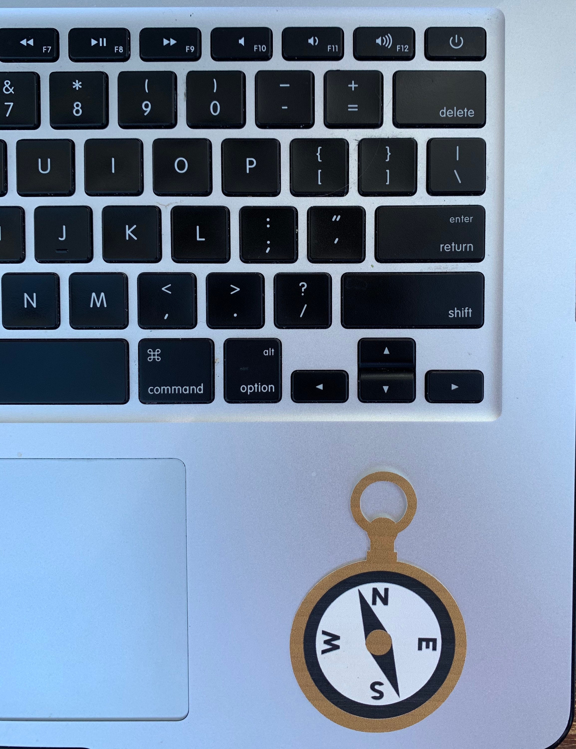 Compass Matte Vinyl Sticker - Etsy