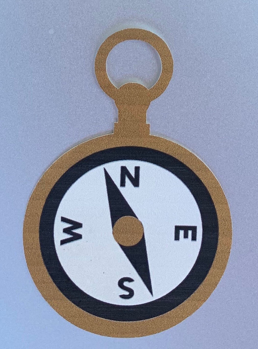 Compass Matte Vinyl Sticker - Etsy