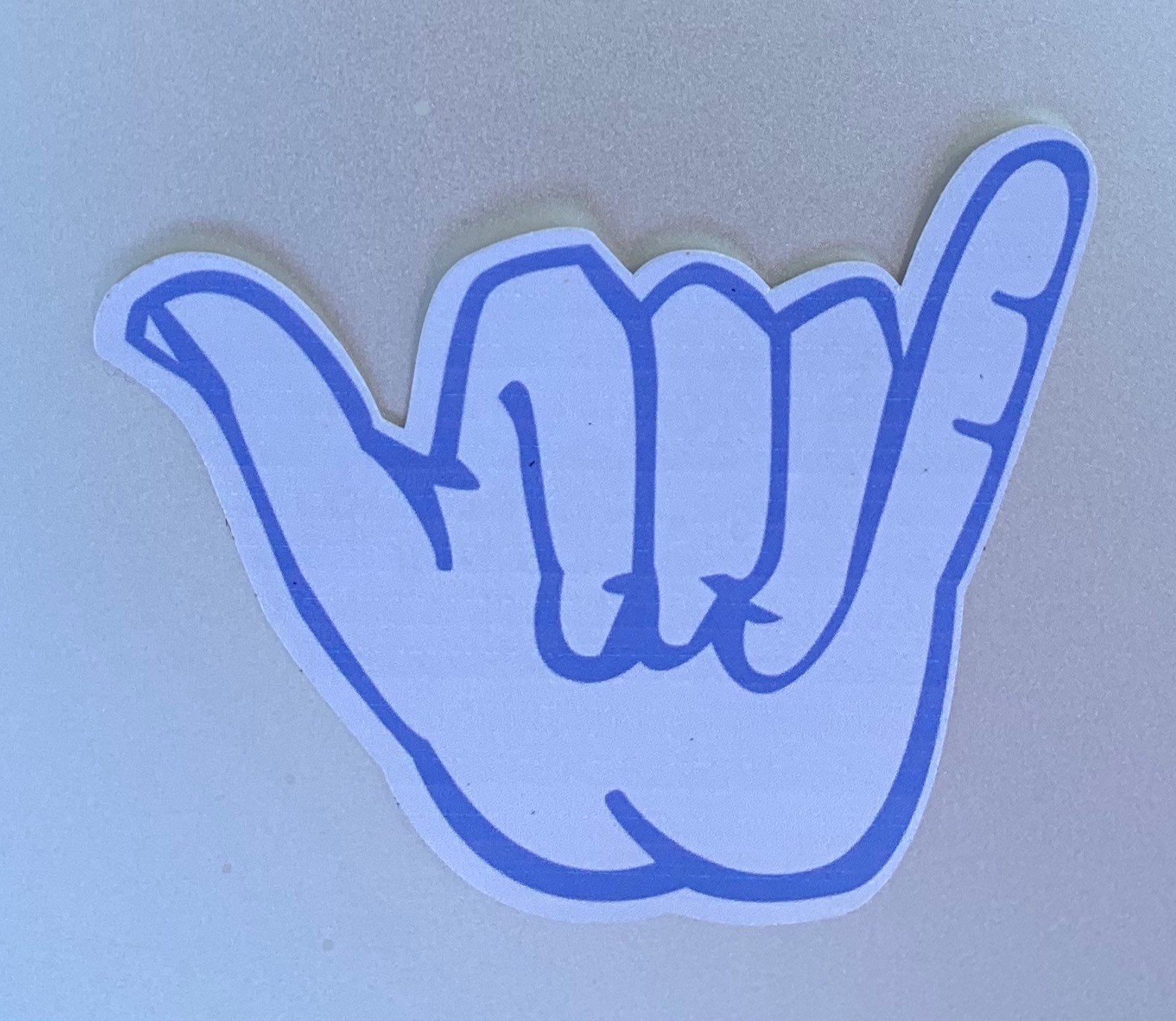 Hang Loose Matte Vinyl Sticker - Etsy