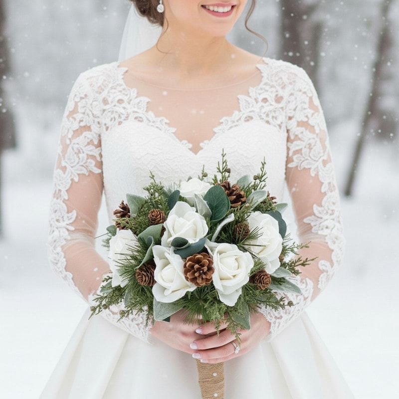 Winter Corsage - Etsy