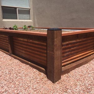 Raised Farm Bed - Etsy