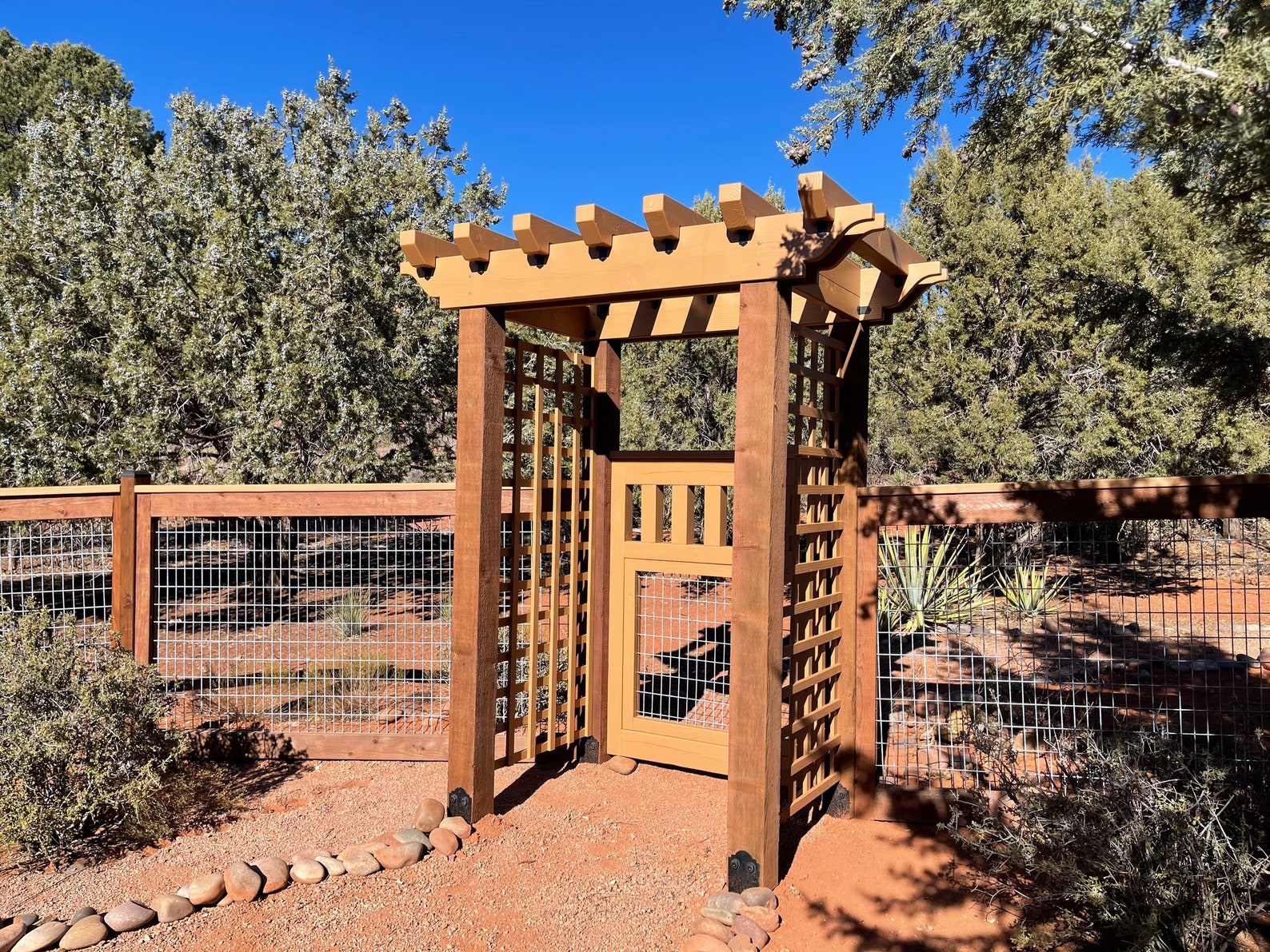 Pergola With Farm Gate - Etsy