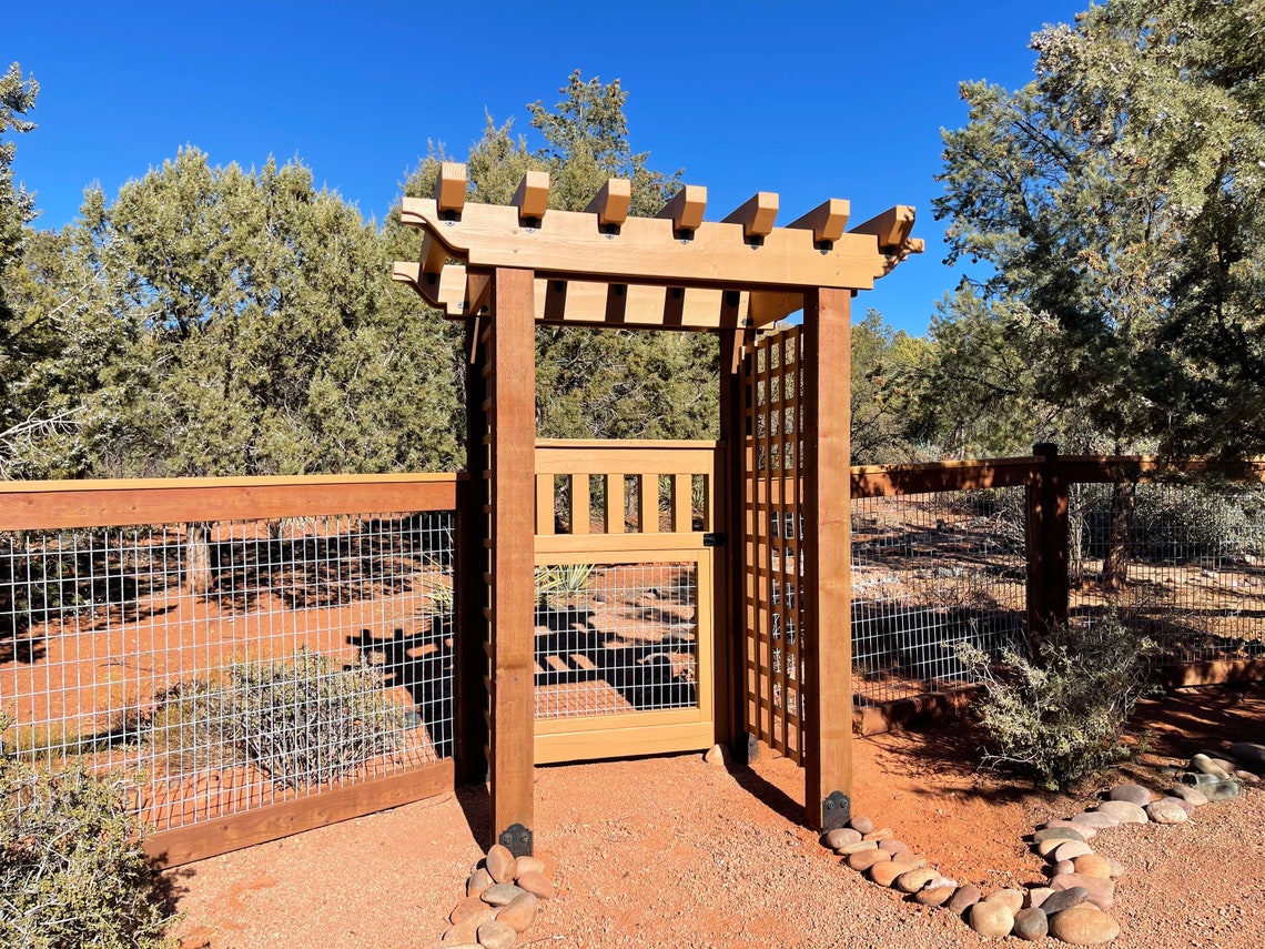 Pergola With Farm Gate - Etsy