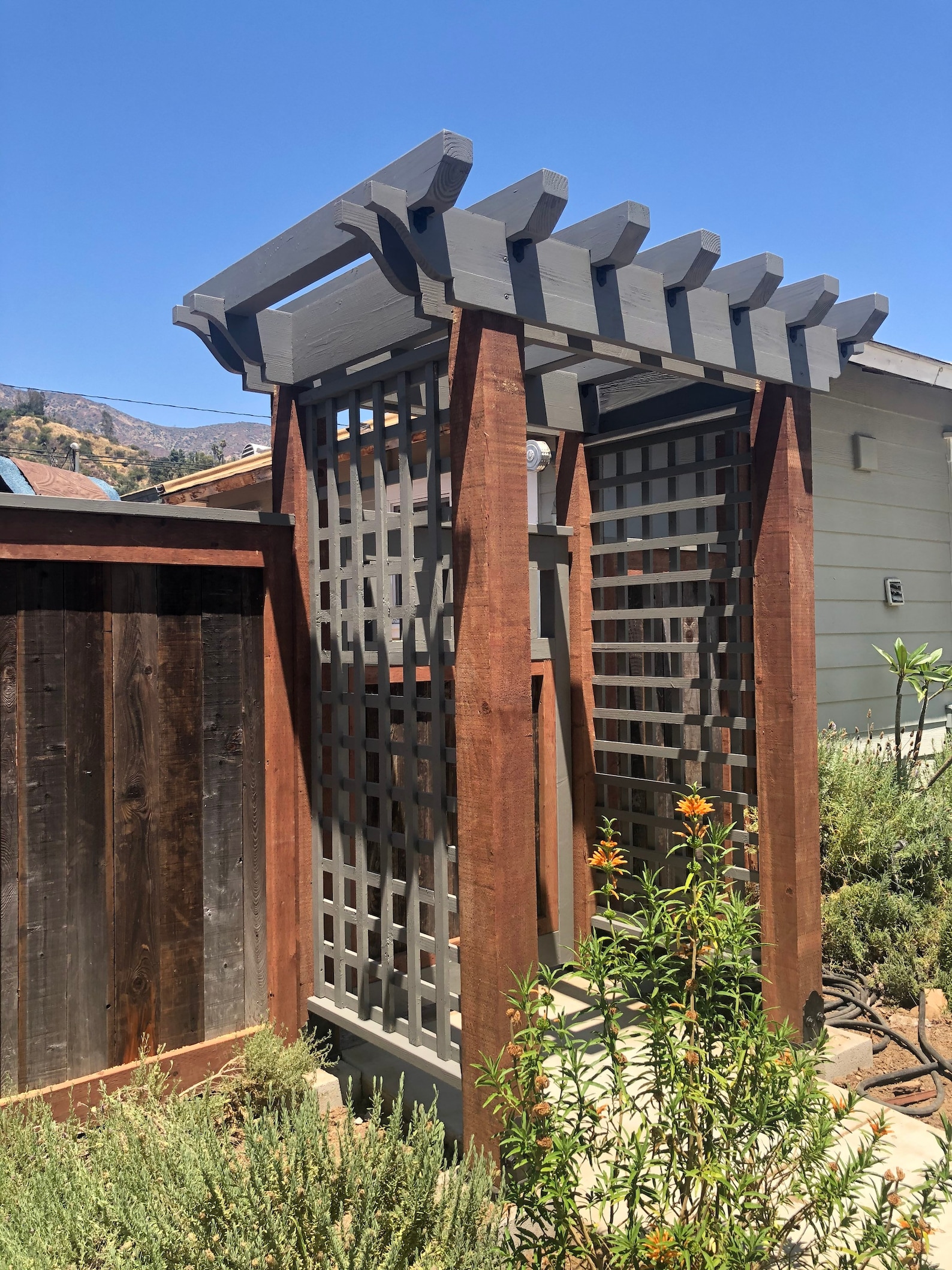 Pergola With Farm Gate - Etsy