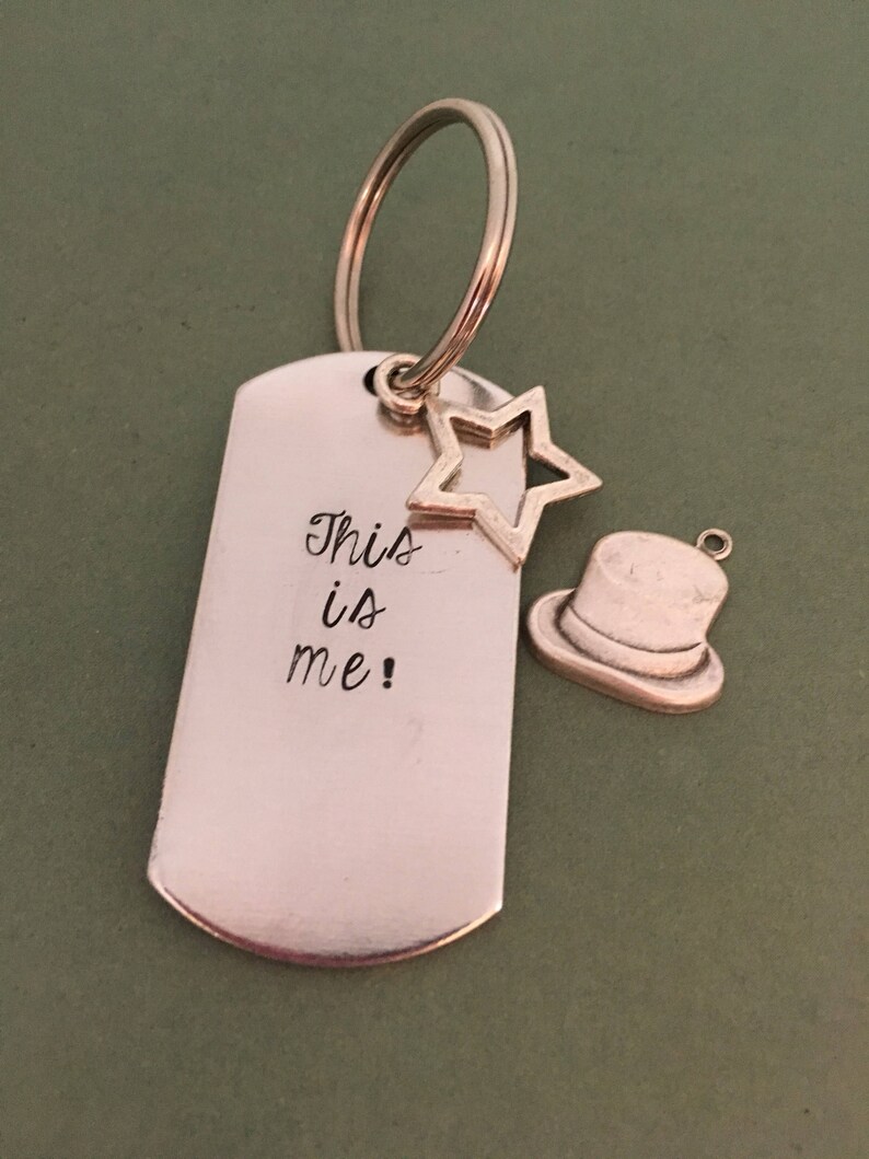 Greatest Showman This is Me Keychain Double-sided - Etsy