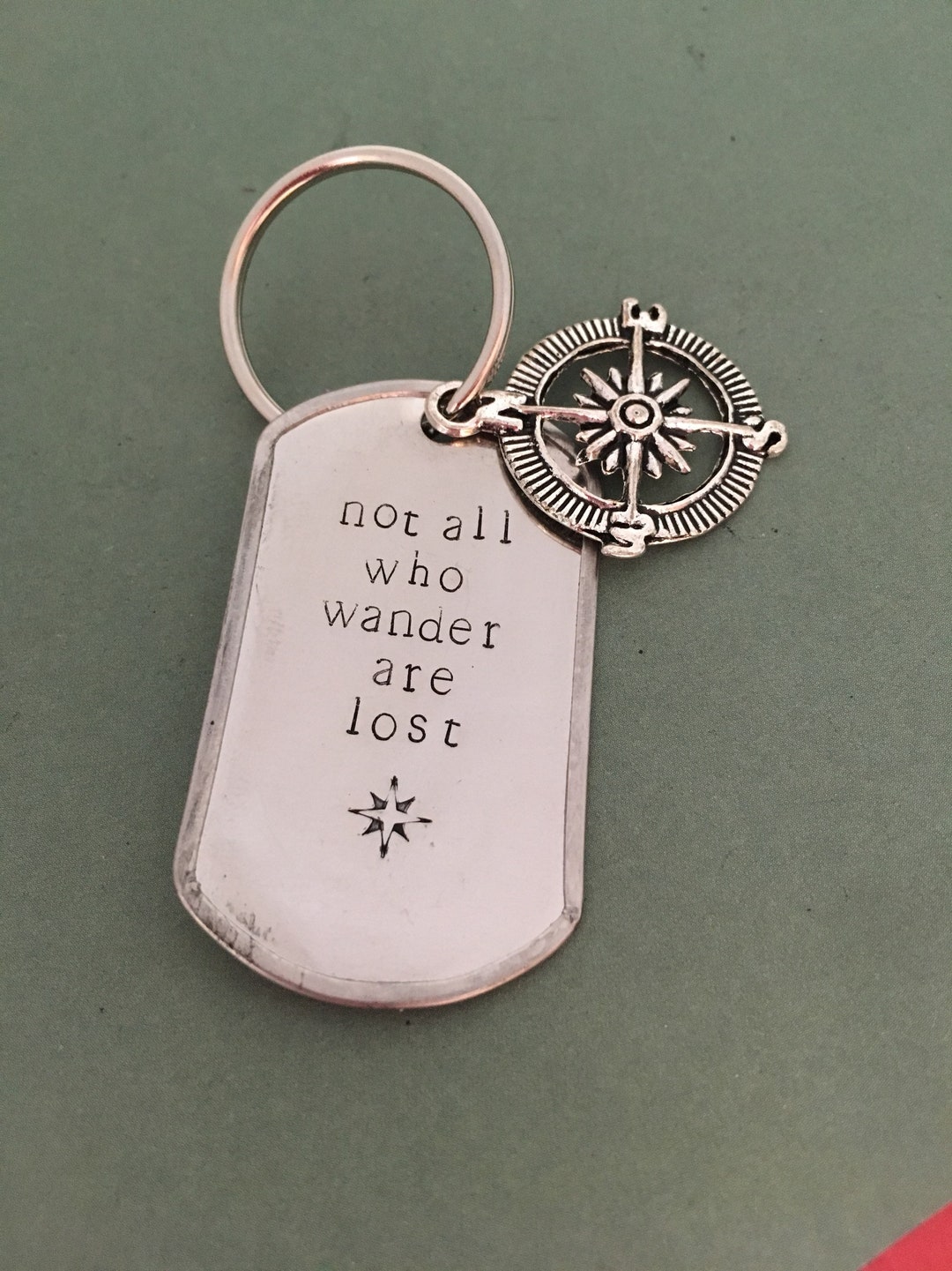 Not All Who Wander Are Lost Keychain - Etsy