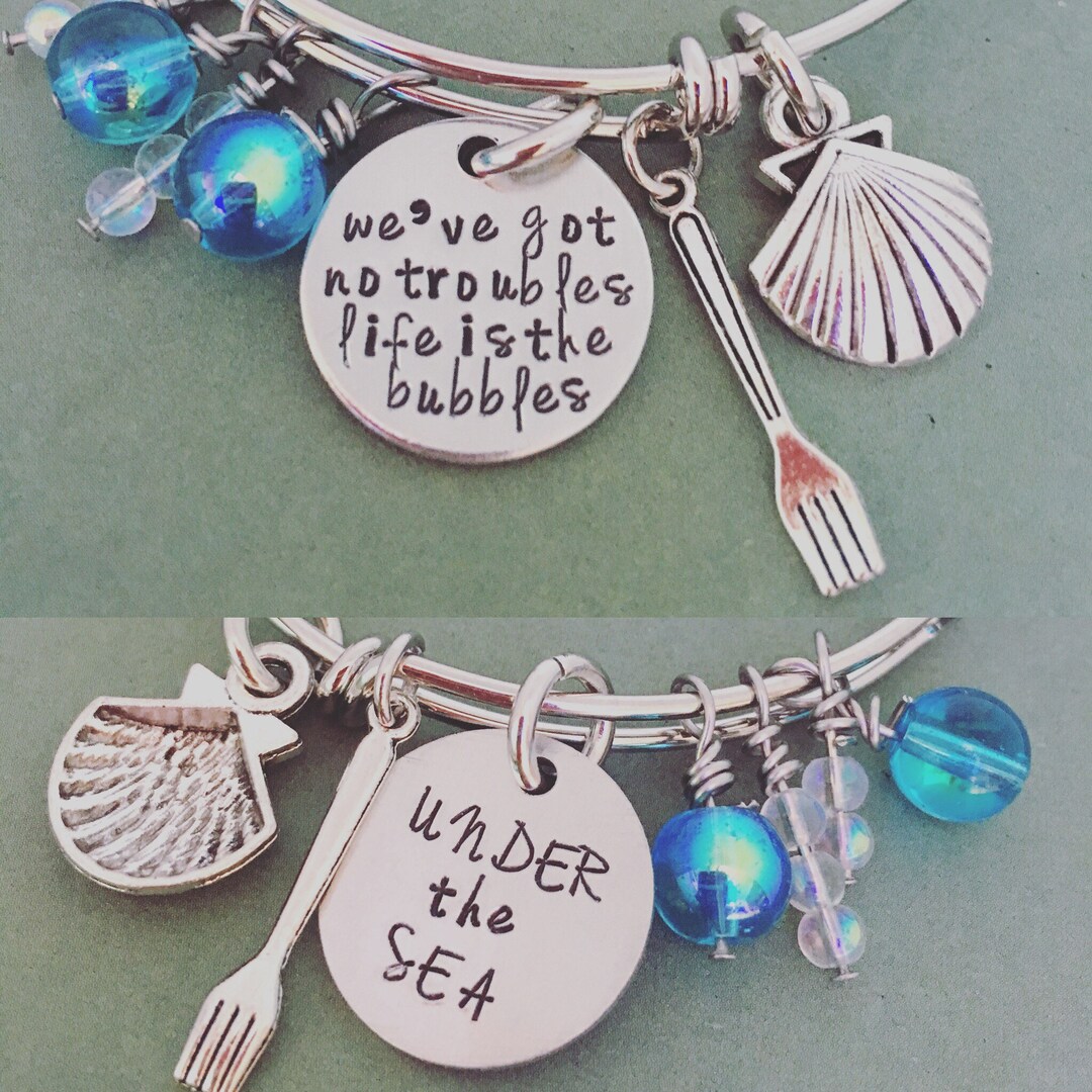 Ariel Little Mermaid Bracelet the Character Collection - Etsy