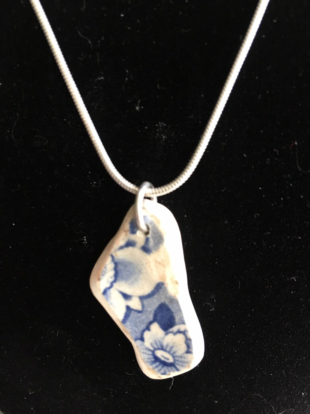 Stunning Sea Pottery Pendant - Etsy