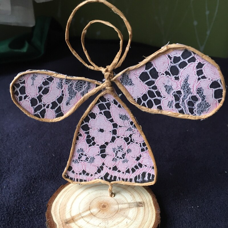 Wire Angel Sculpture - Etsy