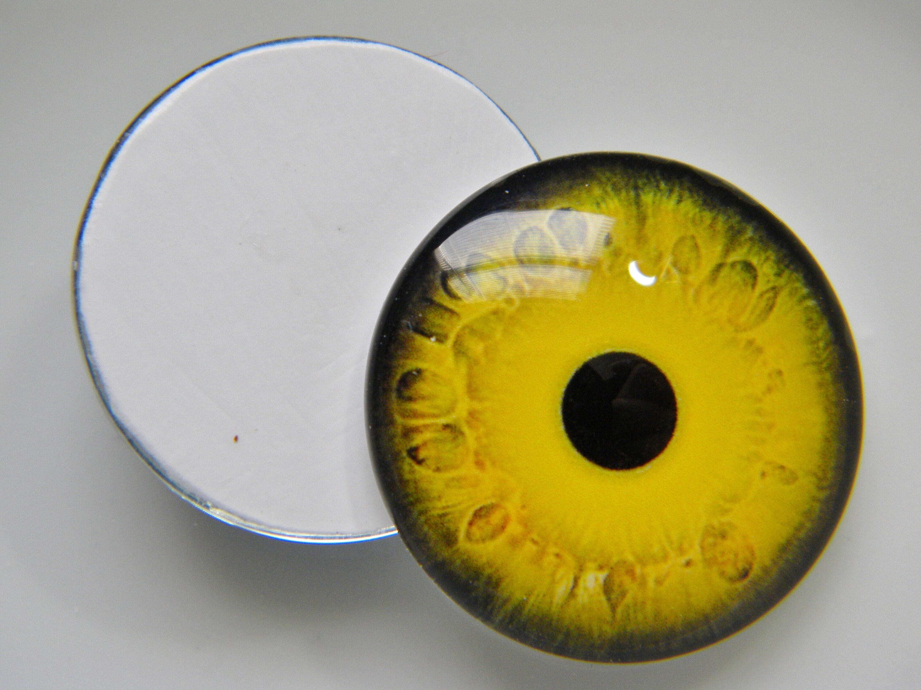 Glass eyes monster eyes yellow monster eyes zombie eyes | Etsy