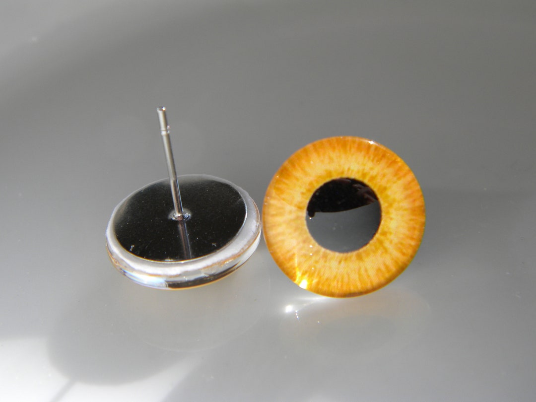 Needle Felting Eyes, Glass Eyes on Posts, Eye Pins, Eyes on Wire Pins ...