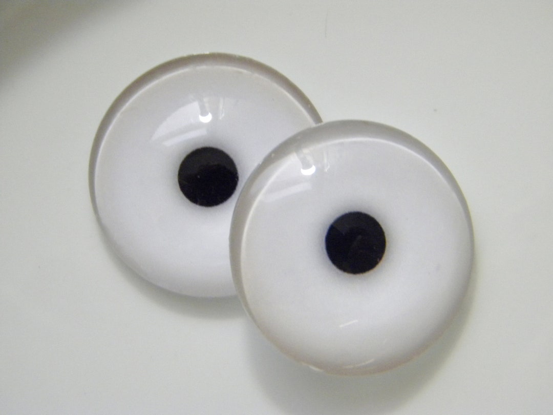 Glass Eyes, Monster Eyes With Small Pupils, White Monster Eyes, White ...