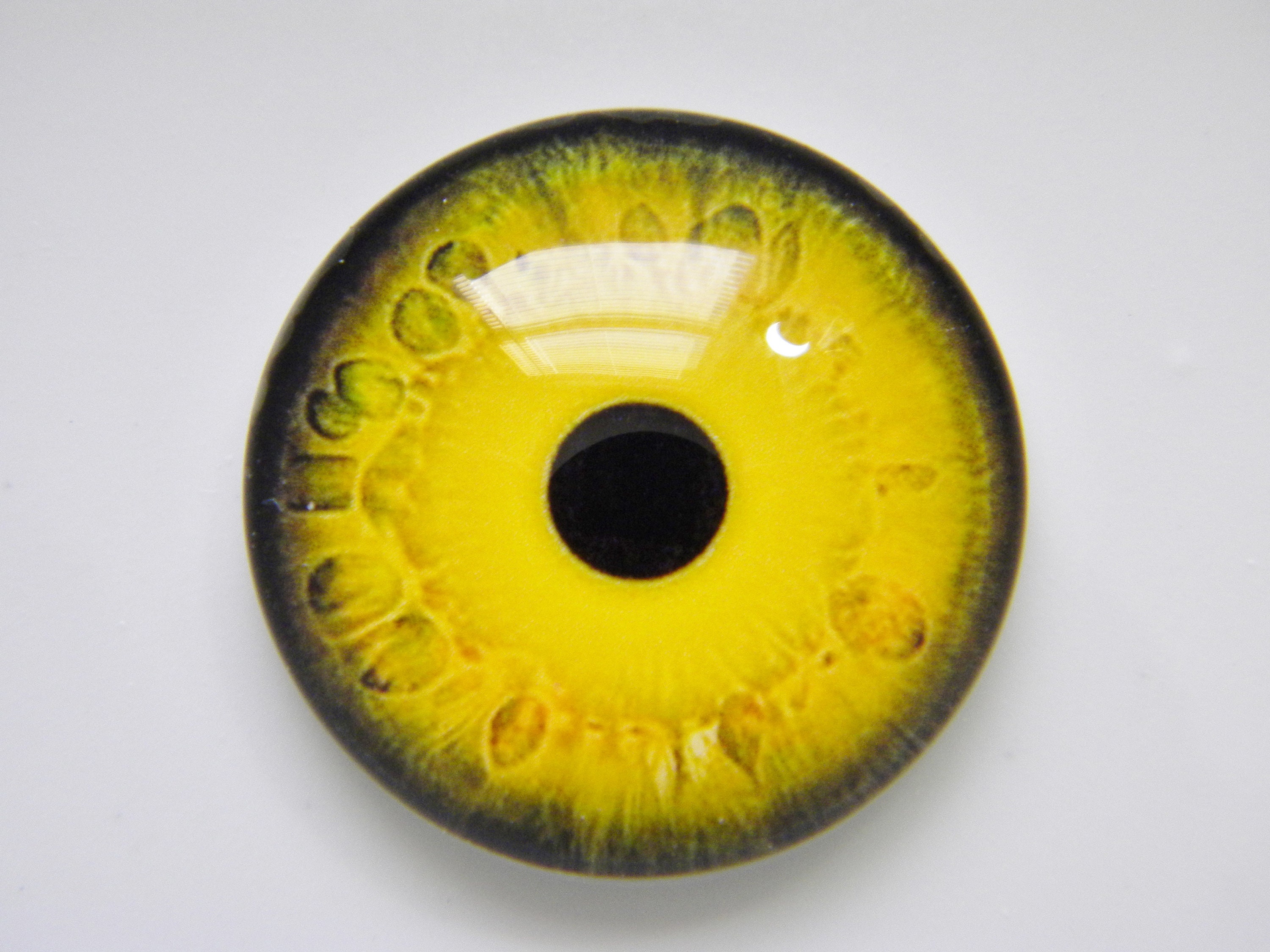 Glass eyes monster eyes yellow monster eyes zombie eyes | Etsy