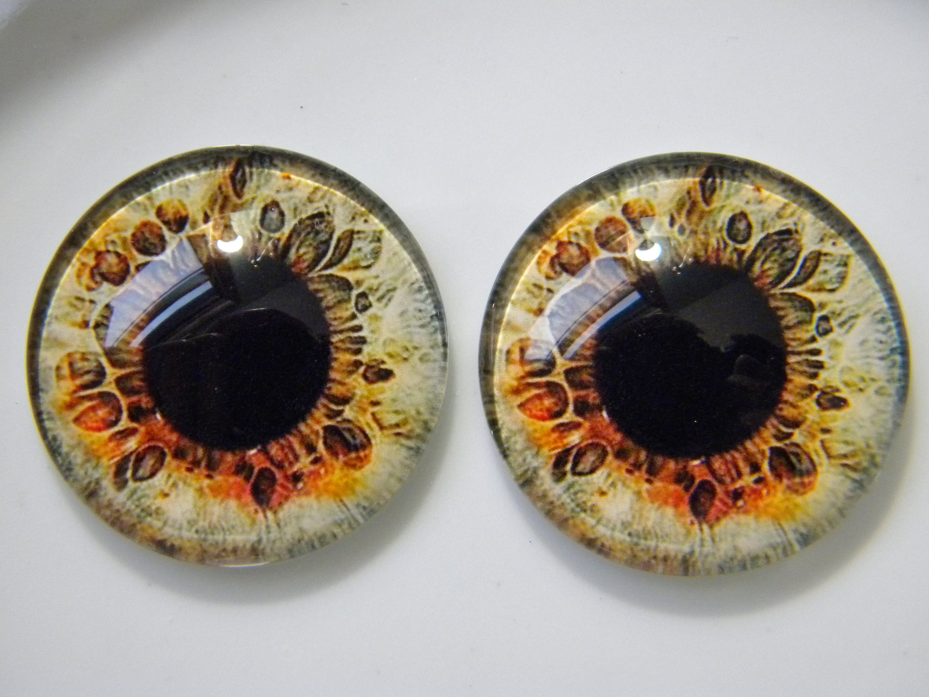 Glass Eyes Brown Eyes Brown Doll Eyes Doll Eyes Large Etsy