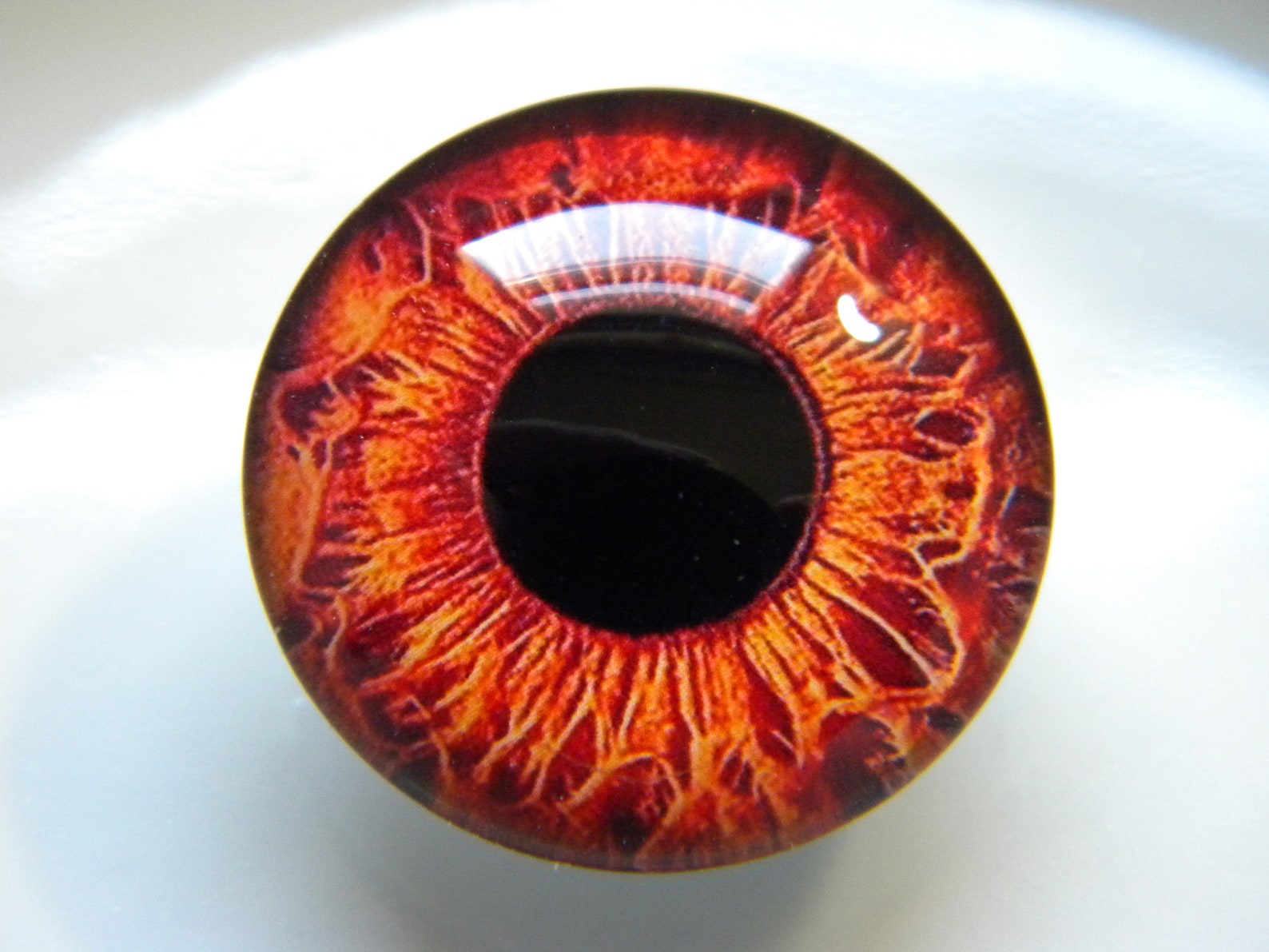 Glass Eyes, Cabochon Eyes, Rust Colored Eyes, Human Eyes, Doll Eyes ...