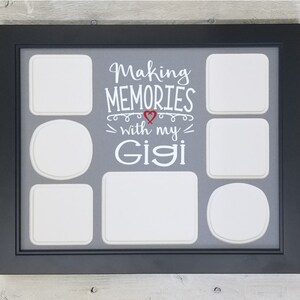 Making Memories With My Gigi - Gigi Frames, Gigi Gift, 11x14 Photo Mat ...