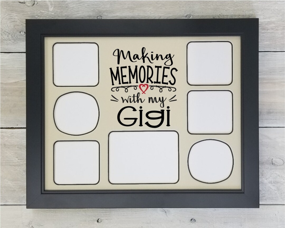 Making Memories With My Gigi - Gigi Frames, Gigi Gift, 11x14 Photo Mat ...