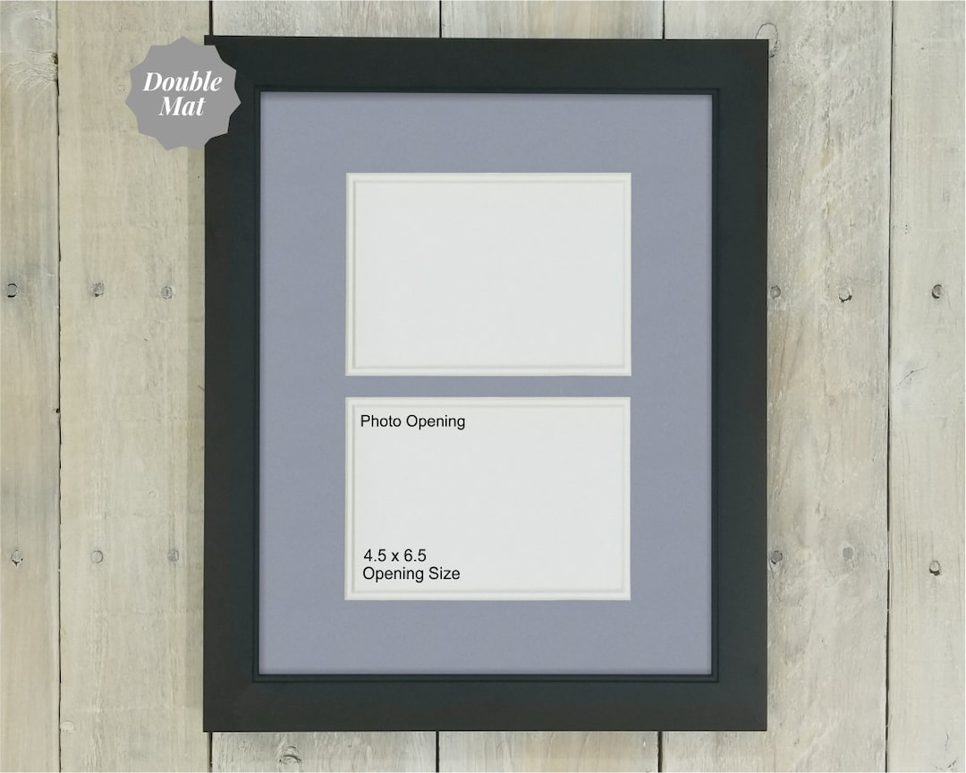 11x14 Photo Mat for Two 5x7 Photos - Photo Mat for 11x14 Frame, Double ...